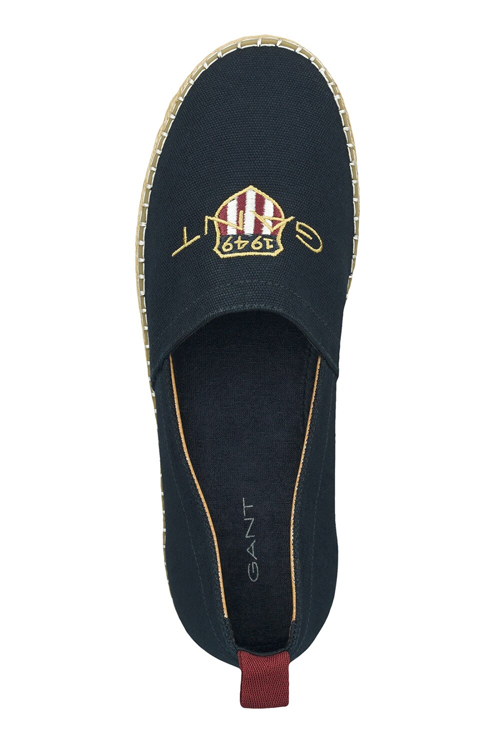 Gant, Еспадрили с бродирано лого, Тъмносин, 43 - eMAG.bg