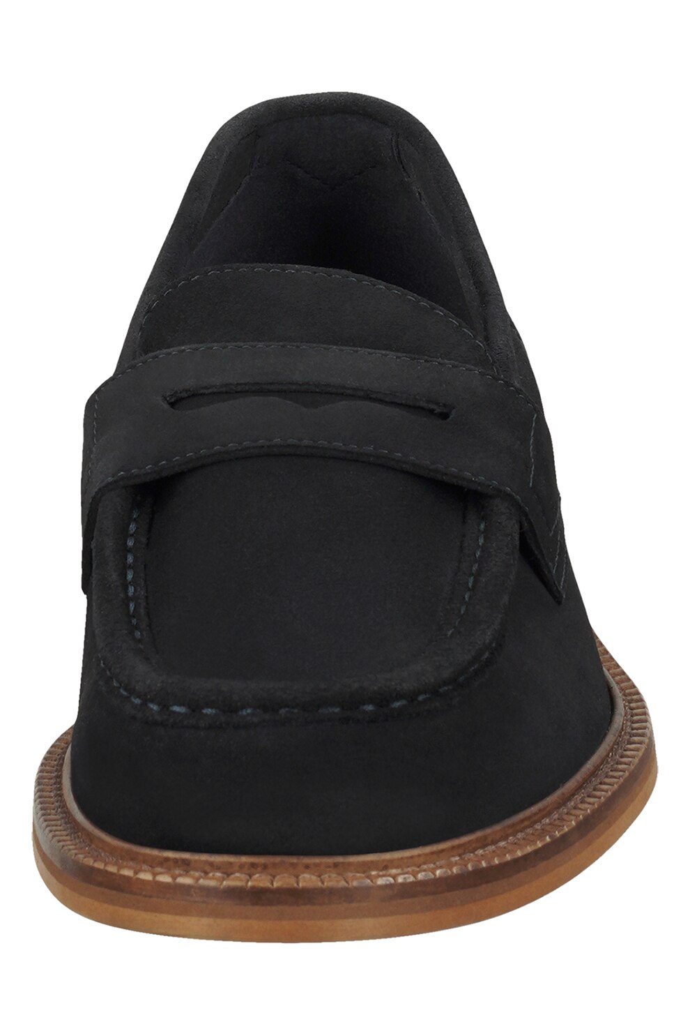 Gant, Pantofi loafer de piele intoarsa, Negru, 43 - eMAG.ro