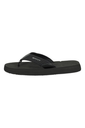 Gant, Flip-flop papucs logós részletekkel, Fekete, 42 - eMAG.hu