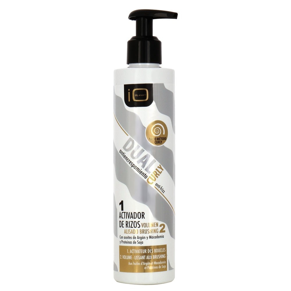 Activator Bucle si Volum, IO Planet Dual Curly 2 in 1, 250 ml - eMAG.ro