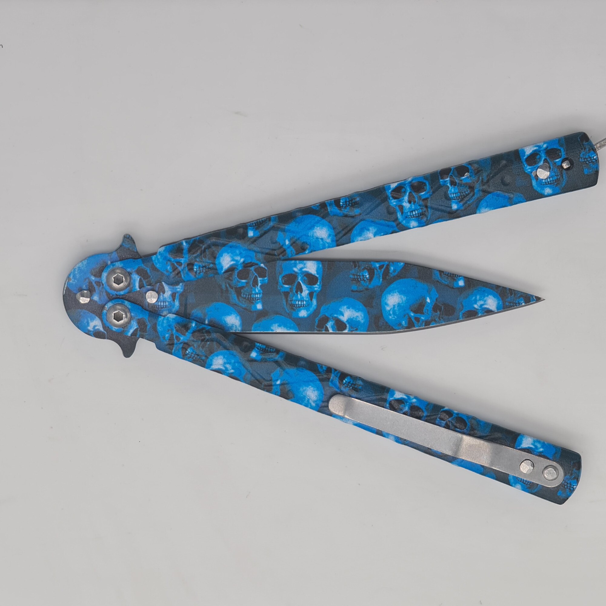 Cutit Butterfly, model cranii M3, albastru, Dalimag - eMAG.ro