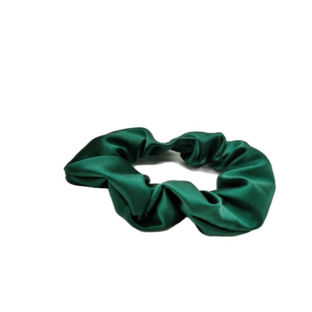 Elastic de par din matase 100% naturala Mulberry emerald green - eMAG.ro