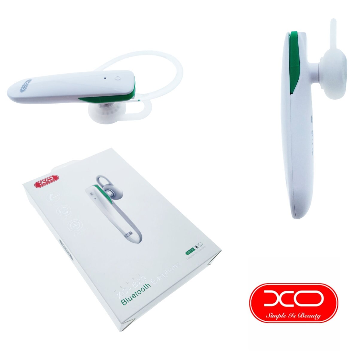 Casca wireless in-ear, XO-B29 89906, Bluetooth v.4.2, conexiune ...