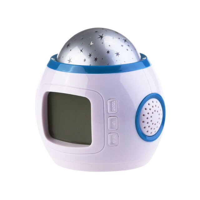 Ceas Proiector Digital cu Stelute Deliny®, Muzica, Calendar, Alarma ...