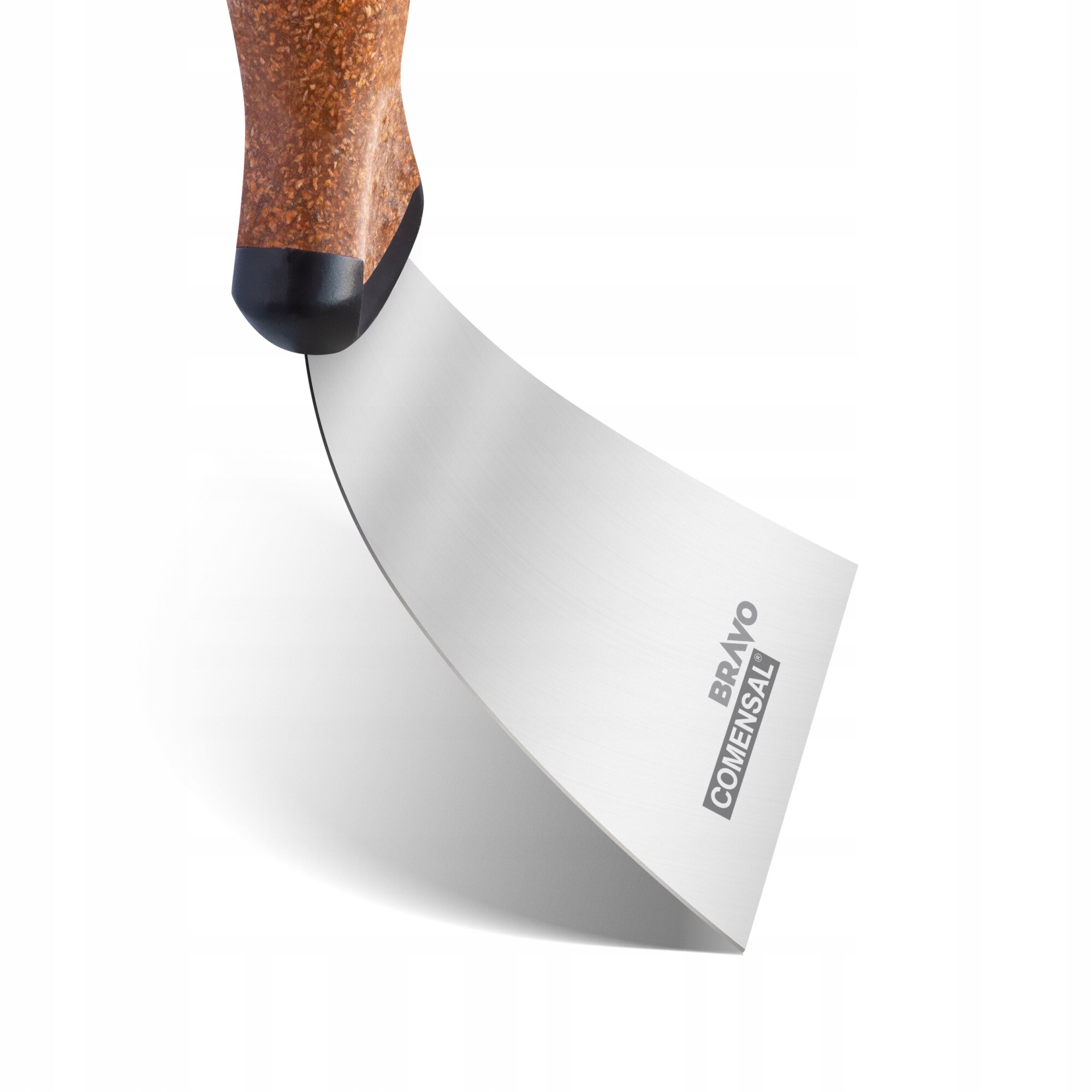 Spaclu din otel inoxidabil, NIT, COMENSAL, cu maner din pluta ...