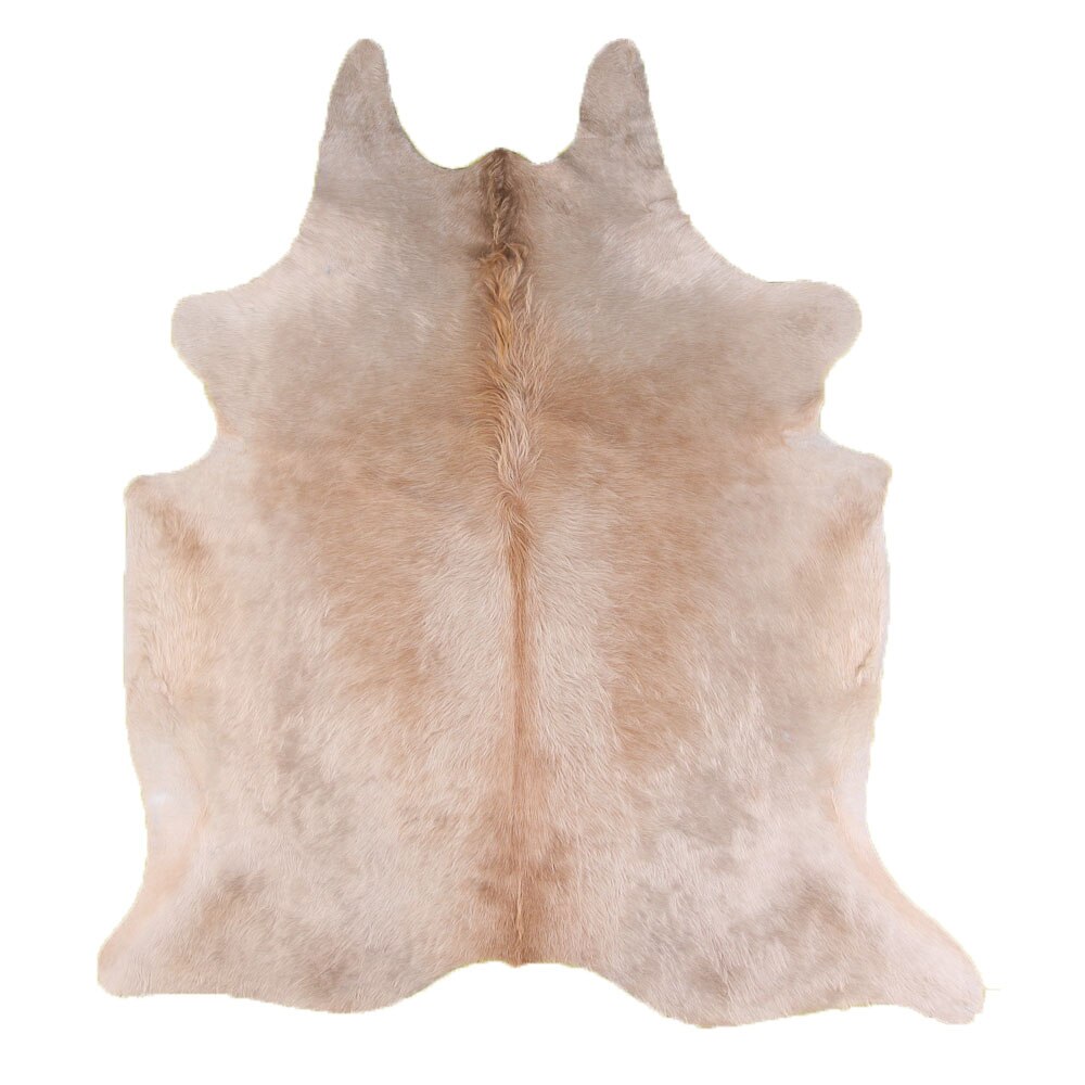 Covor din piele de vaca, INTREND, Bej, 200x179 cm - eMAG.ro