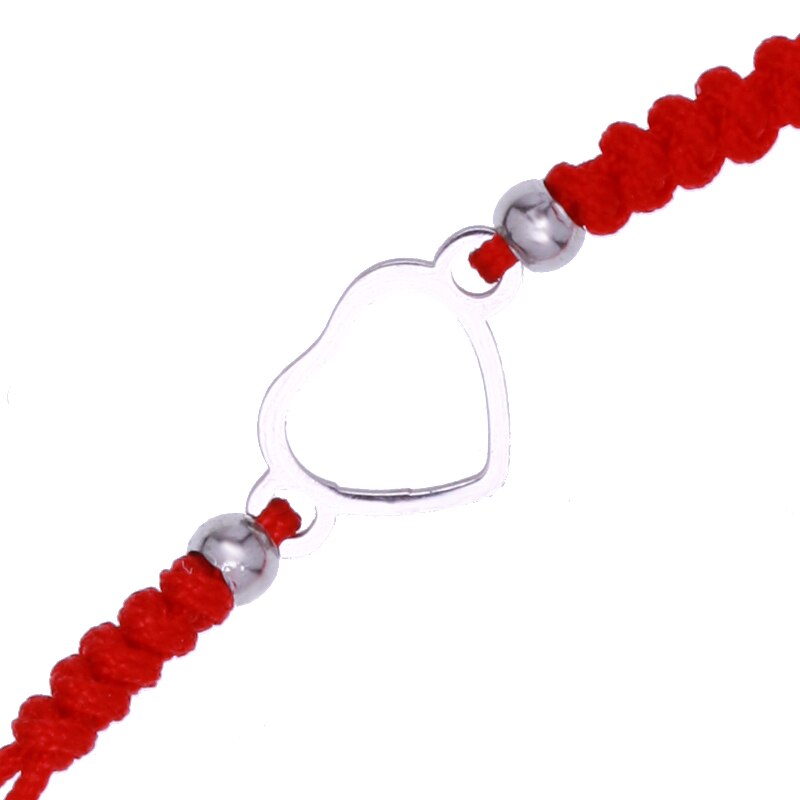 Martisor Bratara Inox Inimioara Contur Argintiu - eMAG.ro