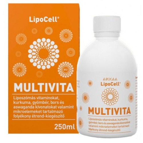 Multivita Lipocell, Multivitamina, 250 ml, Hymato - eMAG.ro