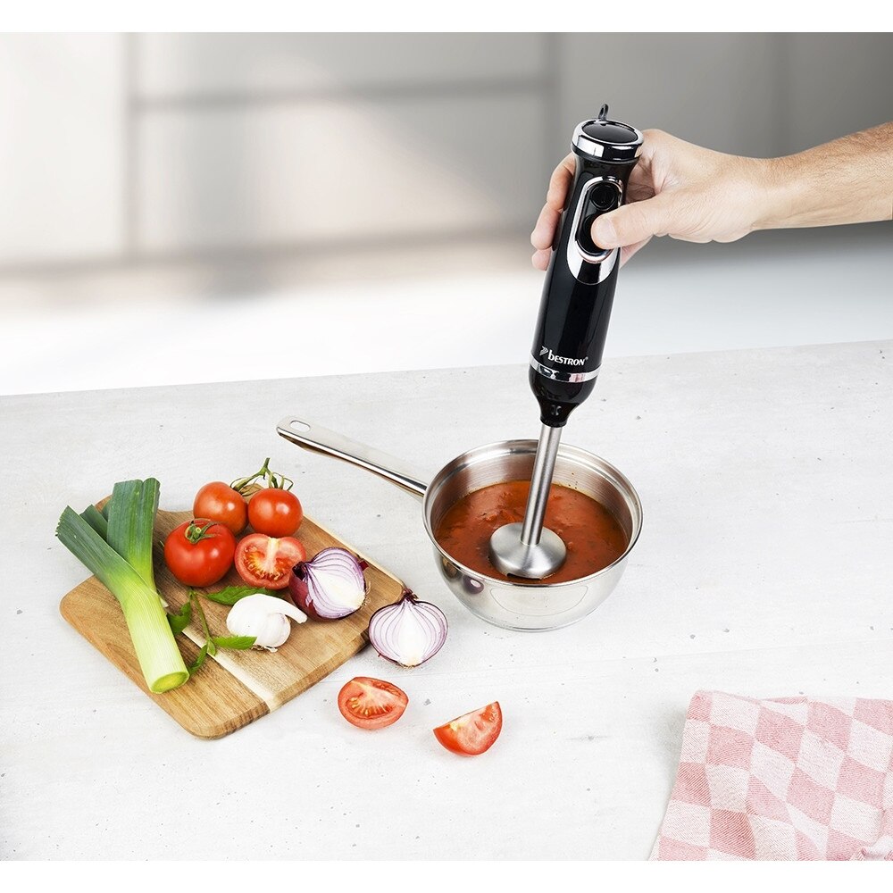 Mixer Bestron ASMS600, 600W, 1 L, bol amestecare, negru - eMAG.ro