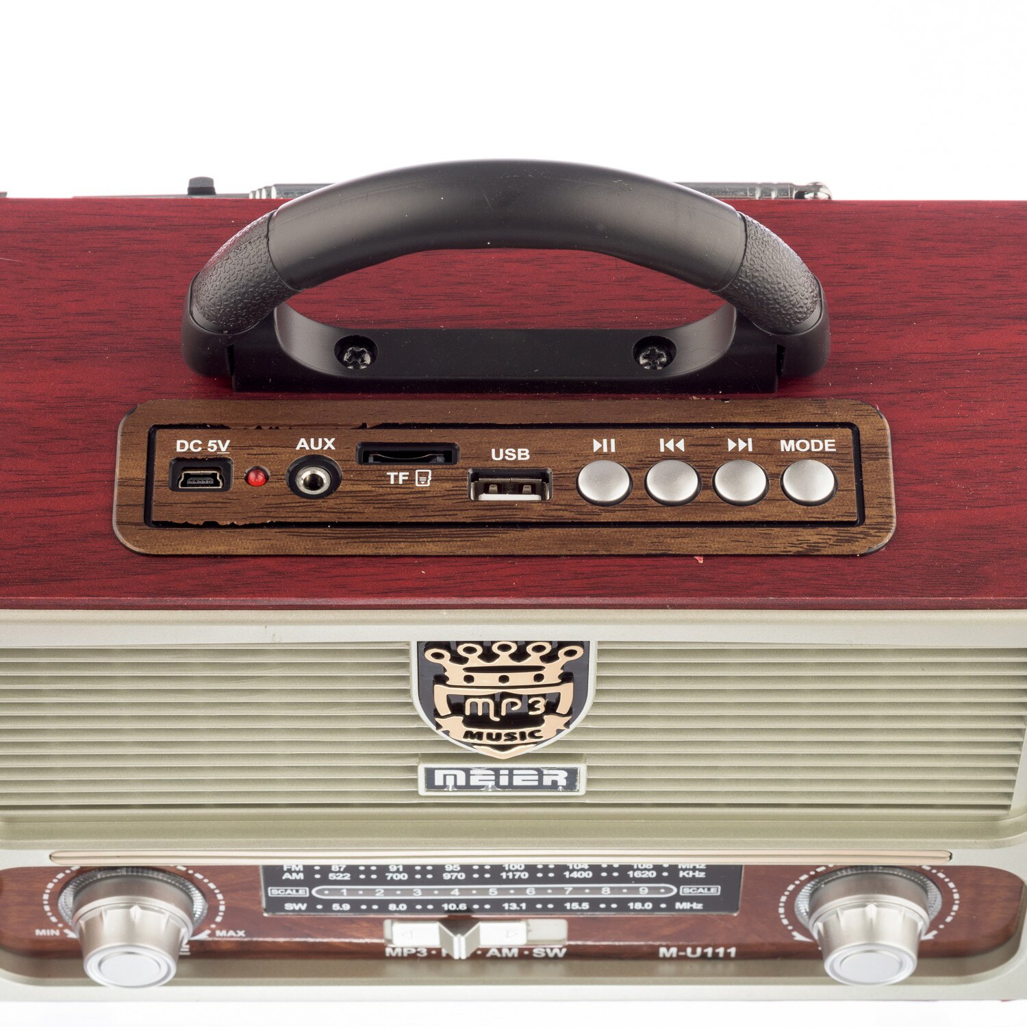 Radio Bluetooth cu MP3 Player, baterie reincarbaila, FM/AM/SW3, USB, SD/ TF CARD, Telecomanda ...