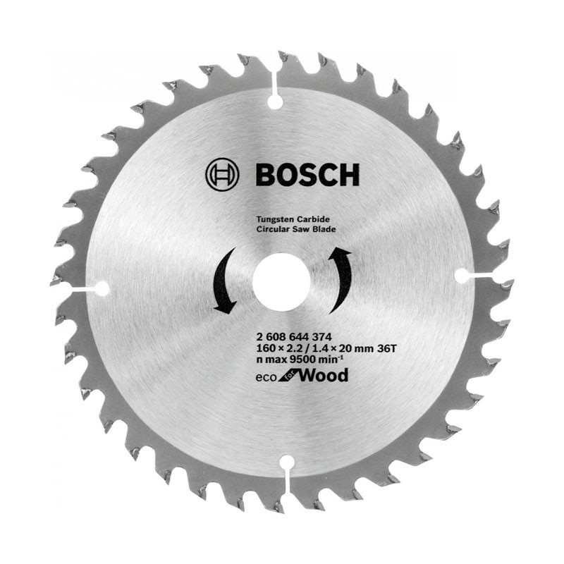Циркулярен диск Eco за Bosch, Wood, 160x2.2/1.4x20/16 mm 36T - eMAG.bg