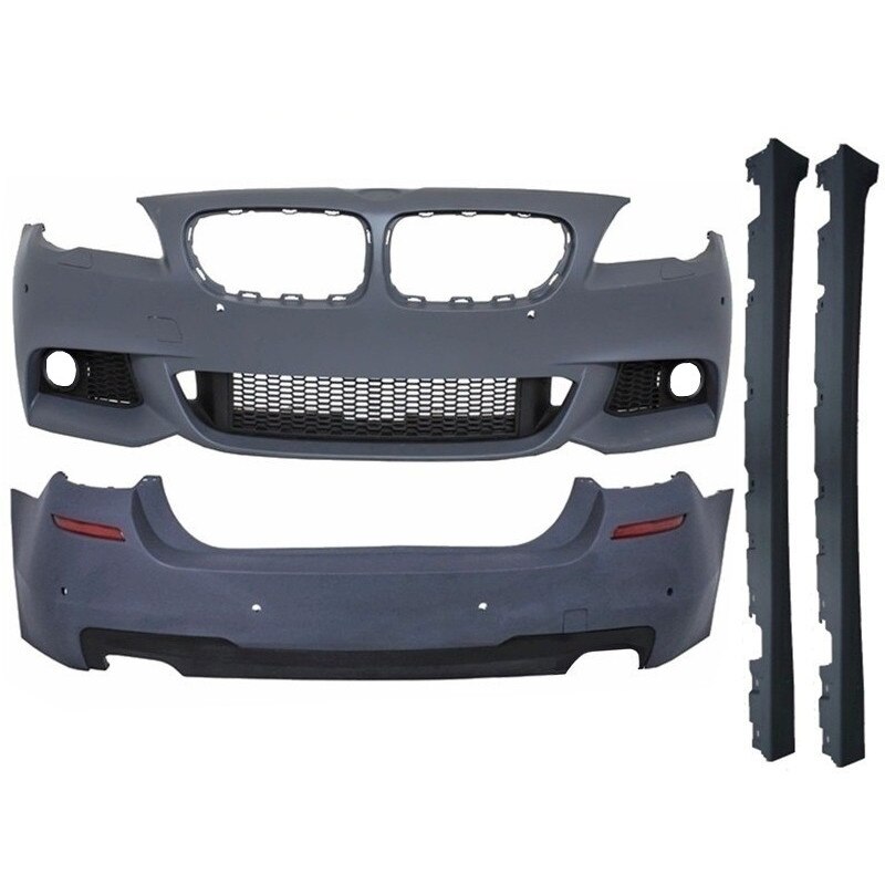 Pachet M BMW F10 Seria 5 2011-2014 Kit M cu Difuzor Evacuare Dubla ...