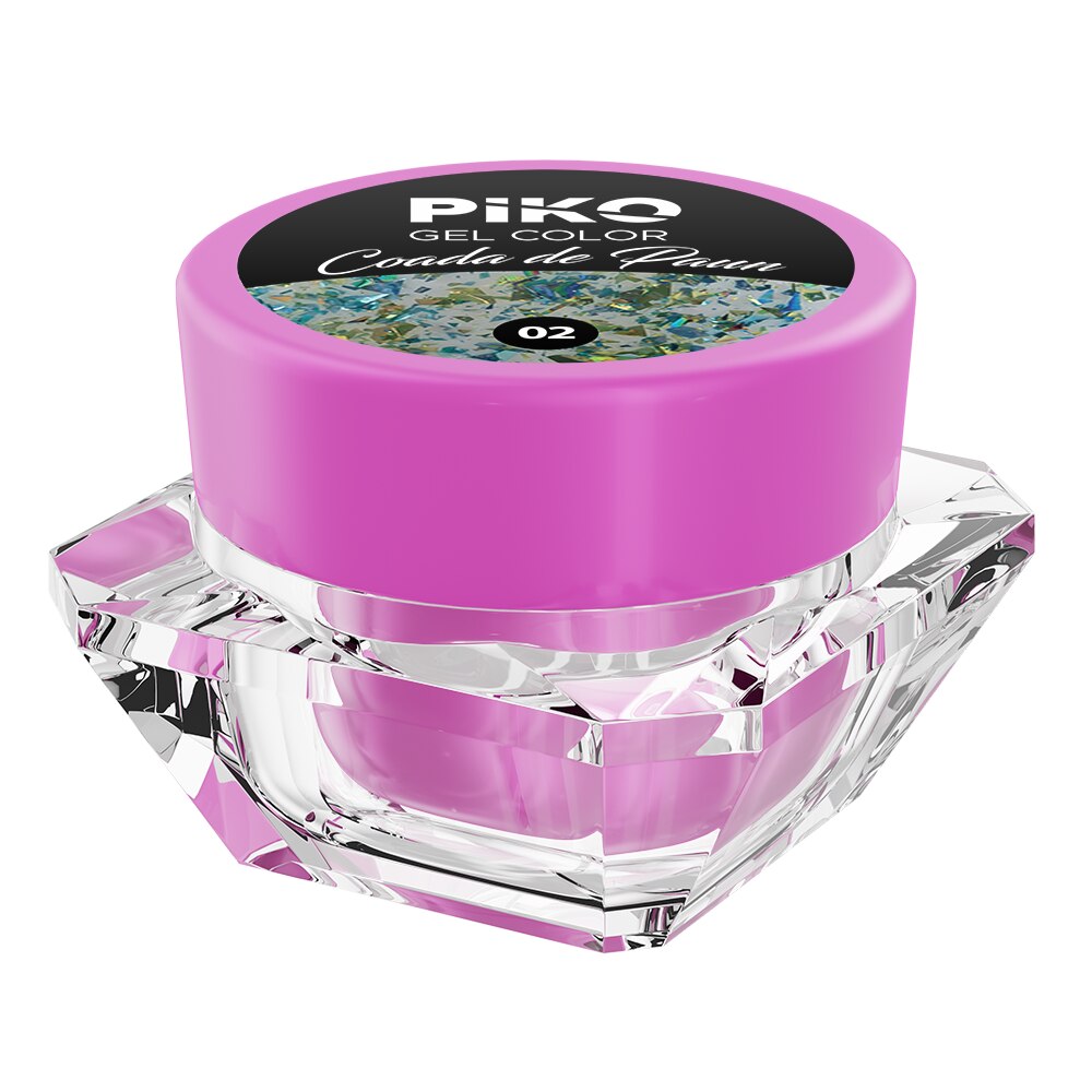 Gel UV color Piko, Coada de paun, 5g, 02 - eMAG.ro