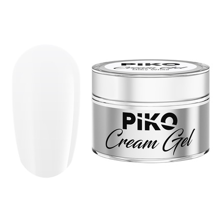 Gel de constructie Piko, Cream Gel, Milky White, 5g - eMAG.ro