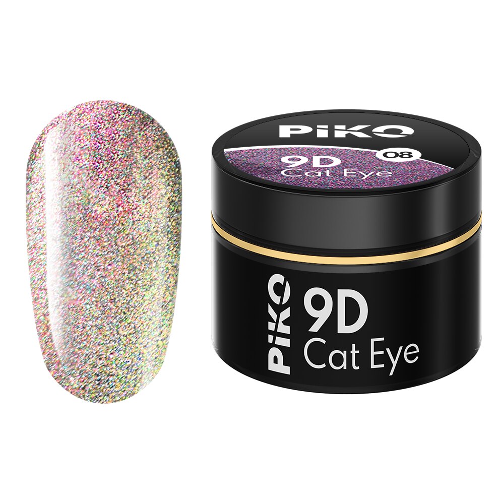 Gel color Piko, 9D Cat Eye, 5g, model 08 - eMAG.ro