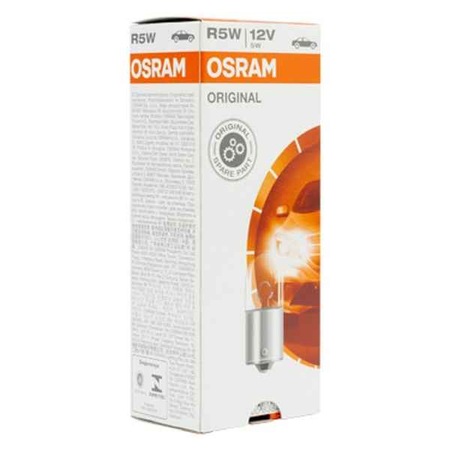 Комплект 10 крушки Osram R5W, Автомобилни, 12V, 5W, BA15s - eMAG.bg