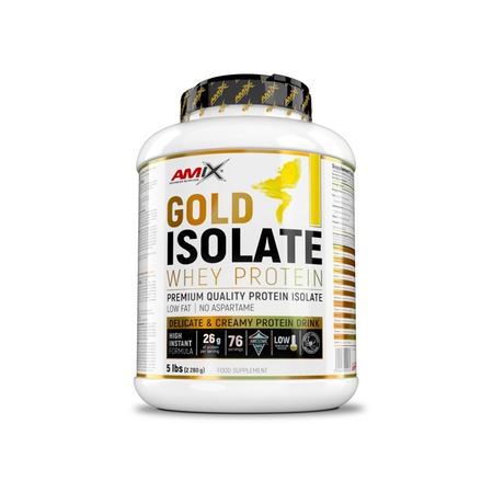 Proteina, Amix, Gold Whey Protein Isolate Natural, 2.270 Kg - eMAG.ro