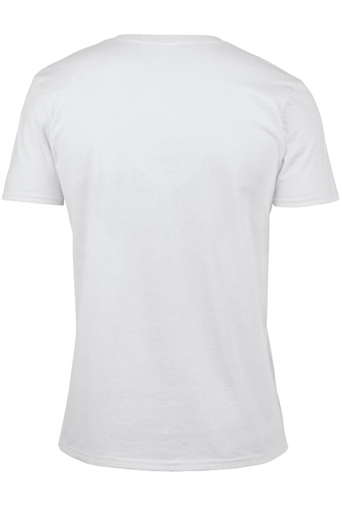 Set 5 Tricouri Albe Simple Barbati, V-Neck, Model Elegant, XL, 100% ...