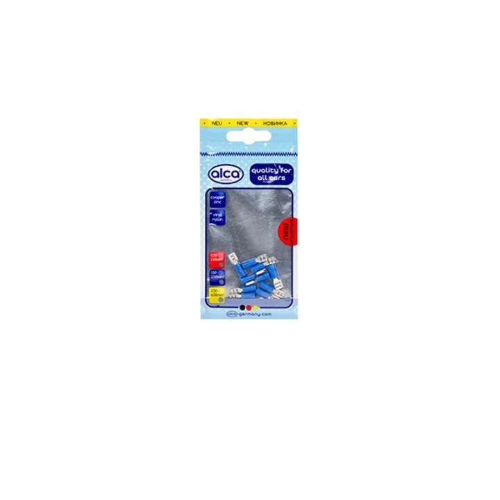 Set 10 papuci electrici auto izolat albastru tip mama 5.6mm - eMAG.ro