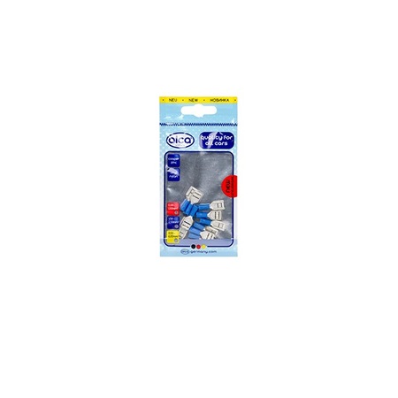 Set 10 papuci electrici auto izolat albastru tip mama 9.0mm - eMAG.ro