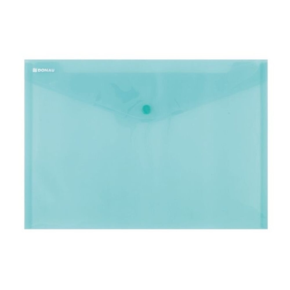 Mapa cu capsa A4, verde transparent, PP, 180 microni - eMAG.ro