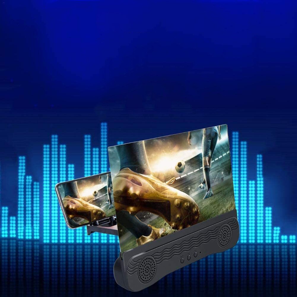 Amplificator imagine pentru telefon K8, Ecran 12", Difuzor bluetooth ...