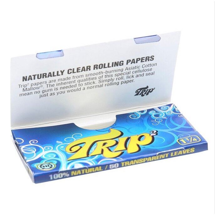 Foite transparente pentru tutun TRIP Clear King Size (40 de foi) - eMAG.ro