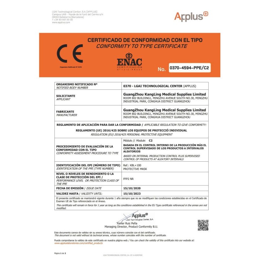 Set 10 Masti FFP2, Ambilife®, cu 5 straturi de protectie respiratorie ...