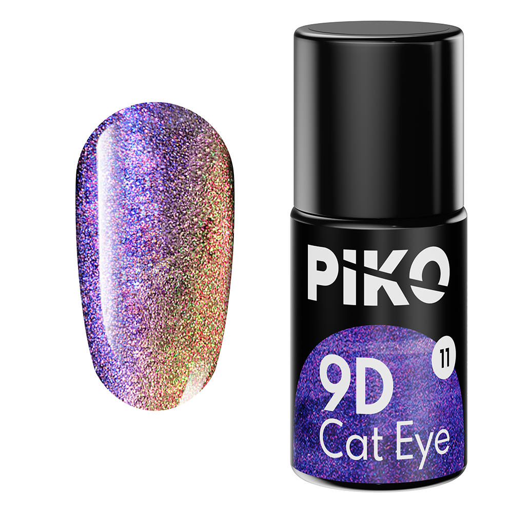 Oja semipermanenta Piko, 9D Cat Eye, 7 g, model 11 - eMAG.ro