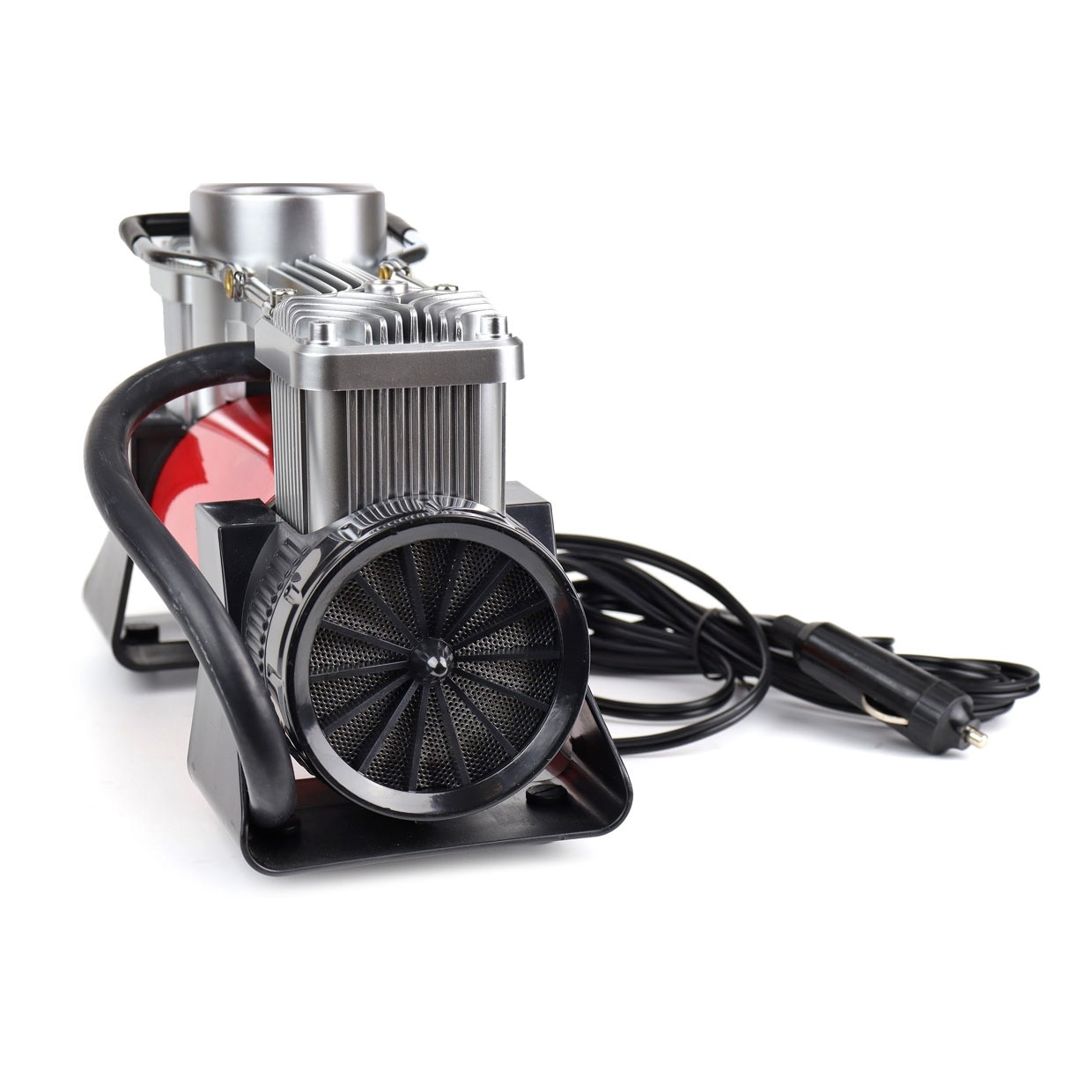 Compresor auto profesional, 2 cilindri, alimentare 12V, 60l/min in ...
