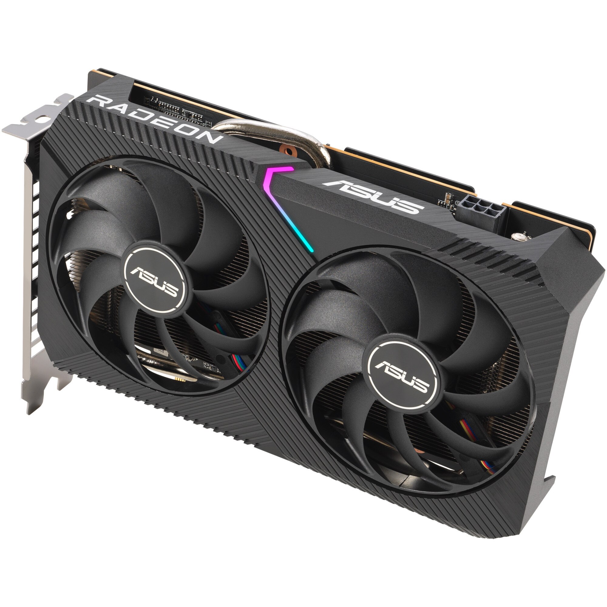 Placa video ASUS Dual Radeon™ RX 6500 XT OC, 4GB GDDR6, 64-bit - eMAG.ro