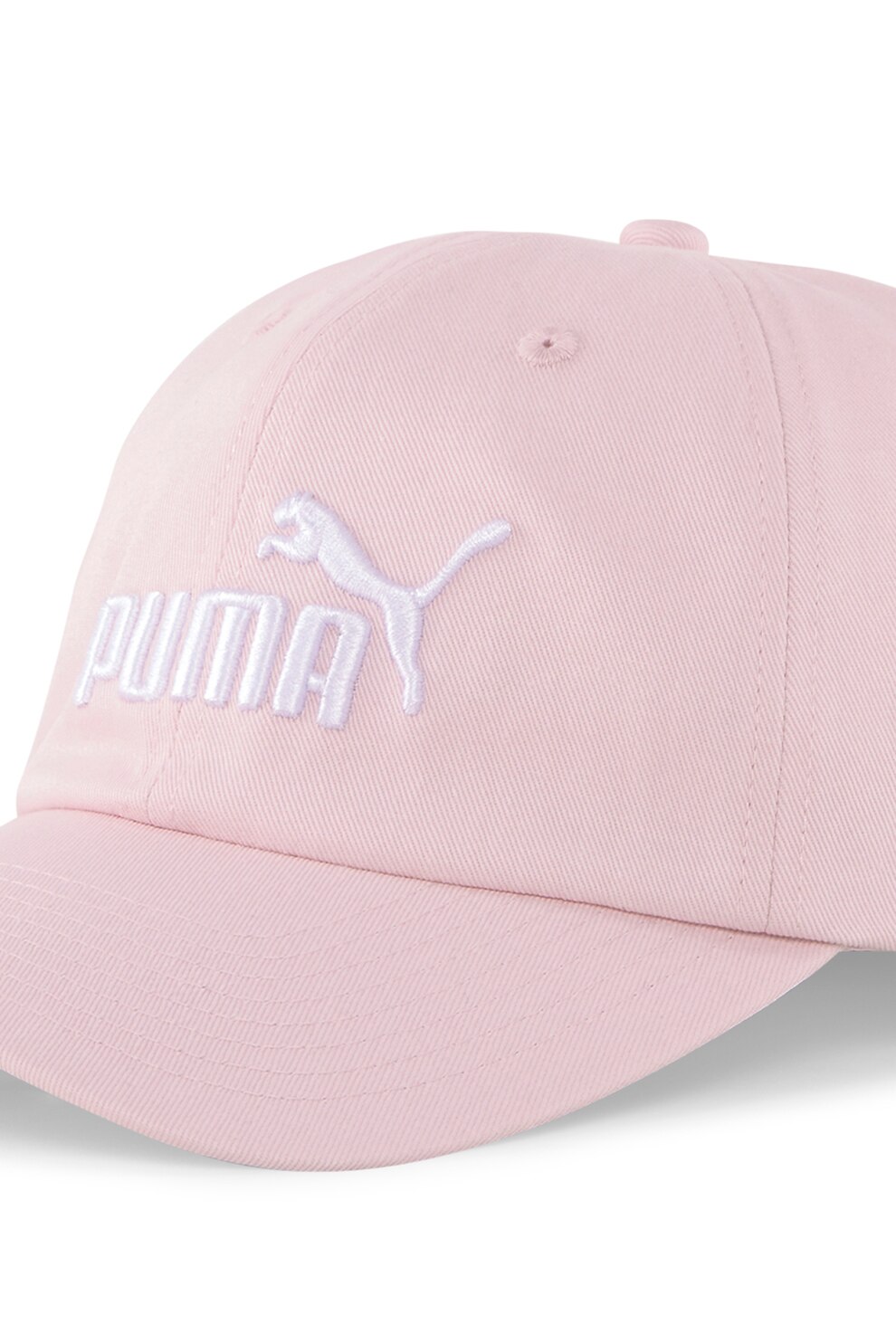 Puma, Sapca ajustabila cu logo brodat Essentials, Roz pastel - eMAG.ro