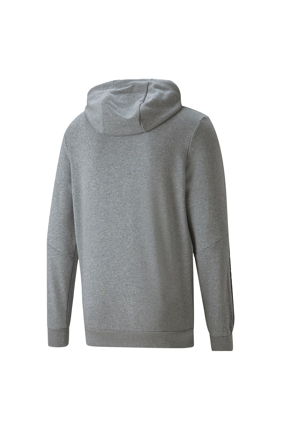 Puma, Hanorac cu fermoar si logo Essential, Gri melange, S - eMAG.ro