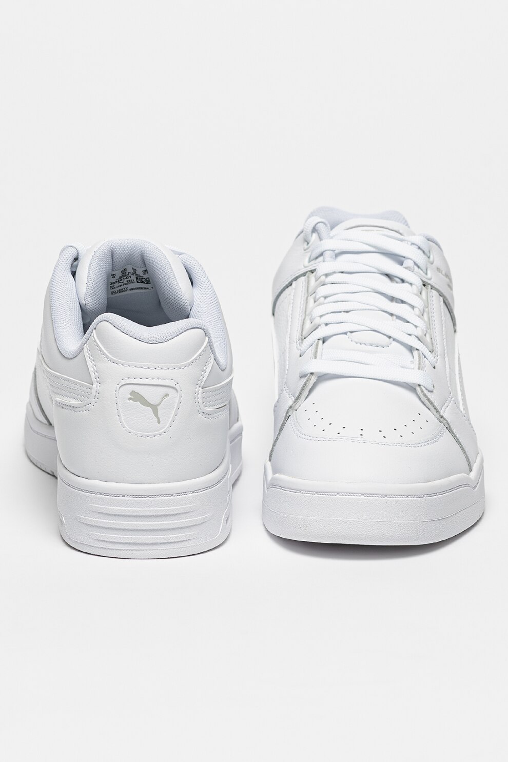 Puma, Спортни обувки Slipstream Lo от кожа и еко кожа, Бял, 8 - eMAG.bg