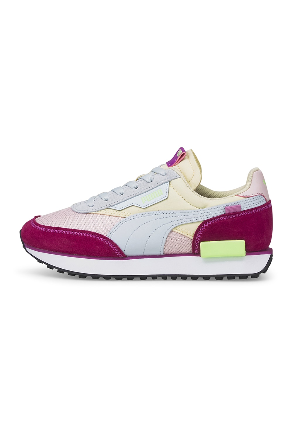 Puma, Pantofi sport cu model colorblock Future Rider Soft, Albastru ...