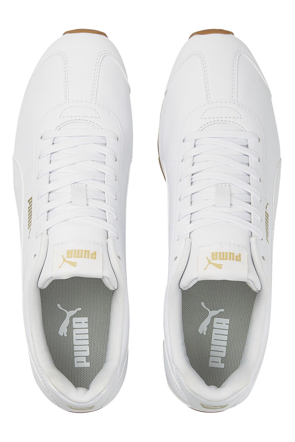 Puma, Turin 3 műbőr sneaker, Fehér, 11 - eMAG.hu