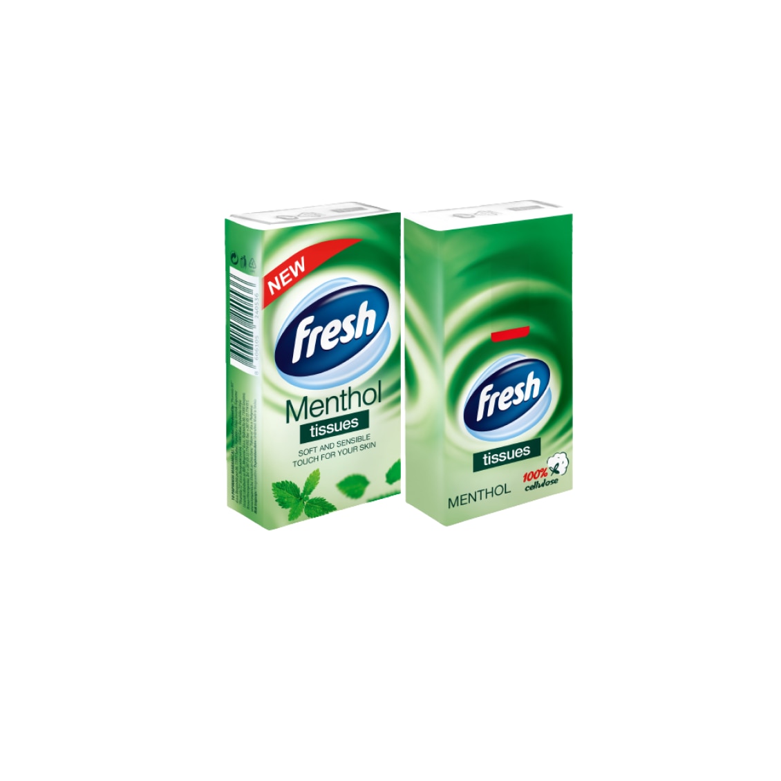 Set batiste nazale Fresh Menthol, 3 straturi, 10 pachete, 100 buc - eMAG.ro
