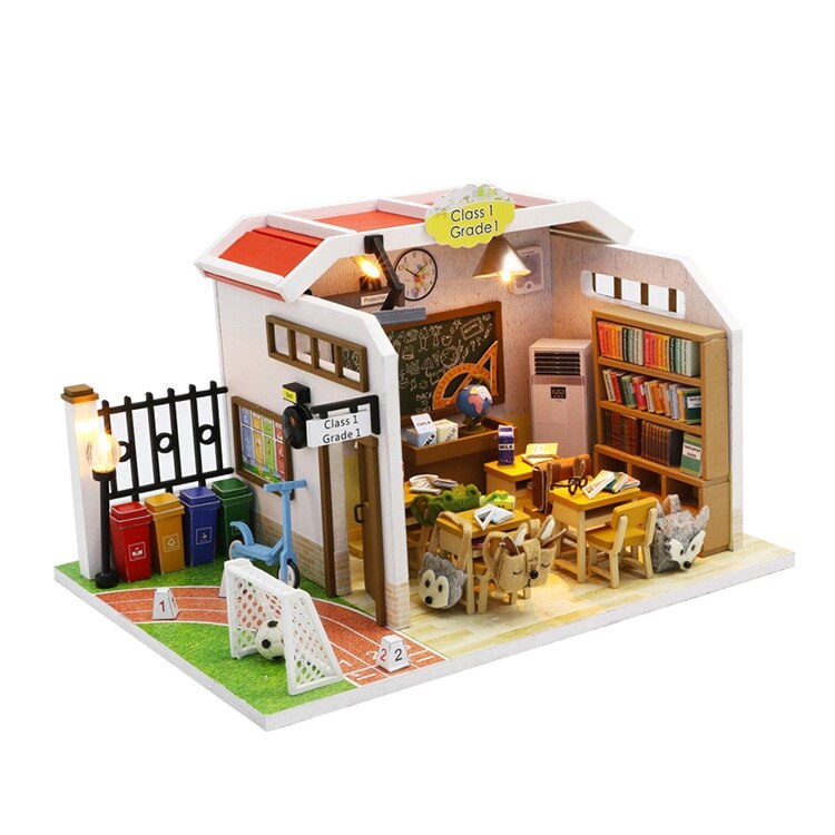 Joc interactiv, educational, macheta, casa de asamblat, miniatura, In ...