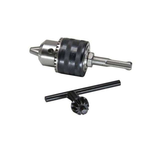 Set mandrina 13MM, cu Adaptor montare SDS Plus si Cheie mandrina, GS ...