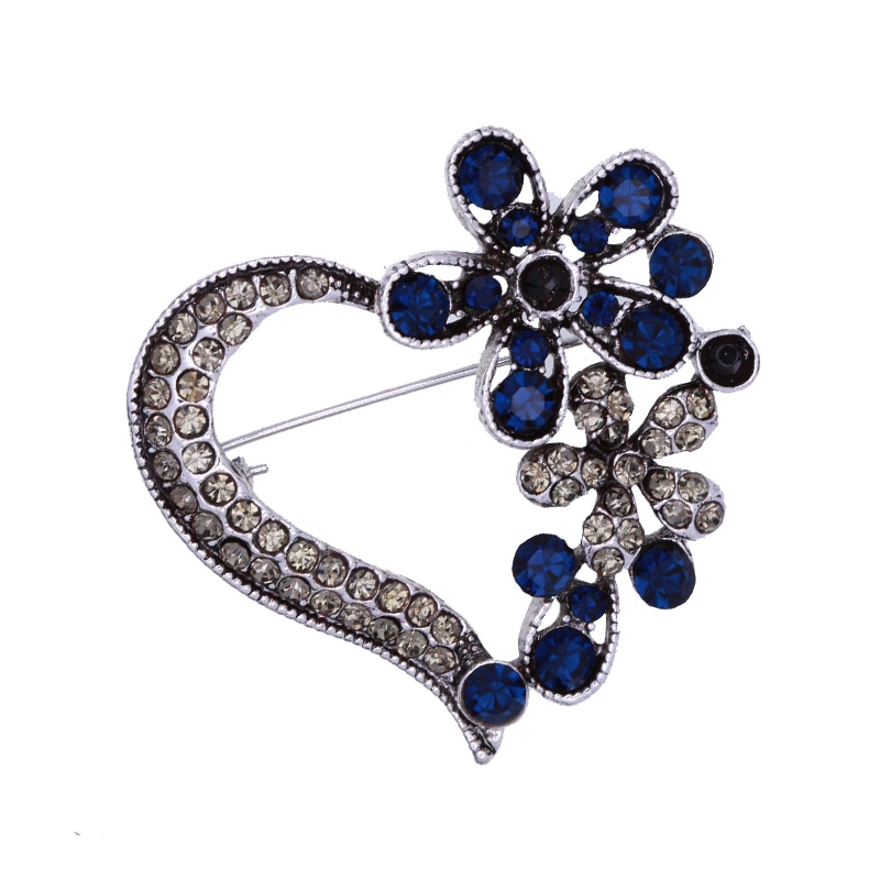 Martisor Brosa Inima cu Flori - eMAG.ro