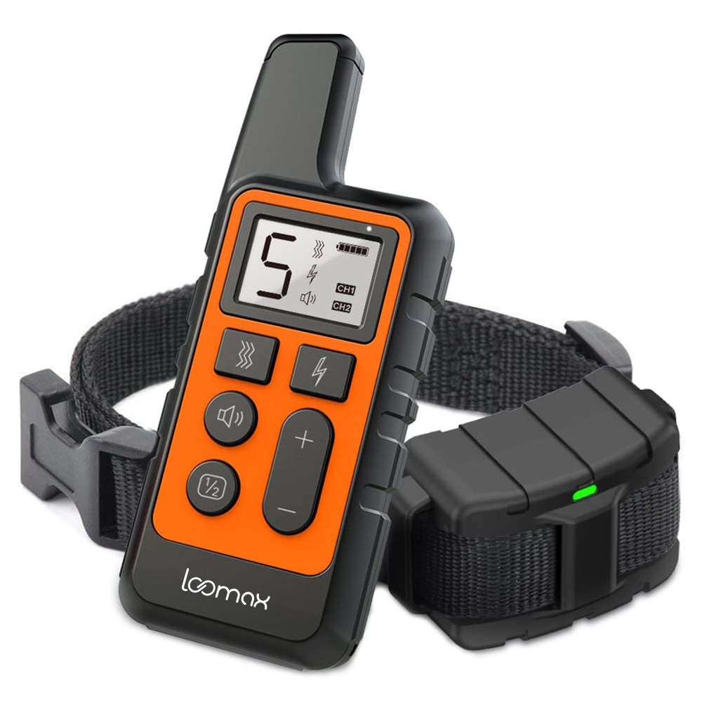 Нашийник за обучение на кучета Loomax, Електрически, Универсален ...