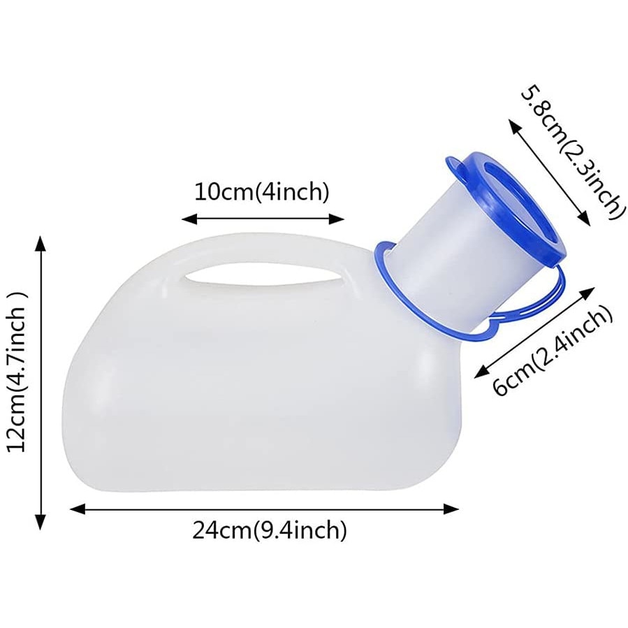 Pisoar unisex pentru masina, Plastic, Inodor, 1000ml - eMAG.ro