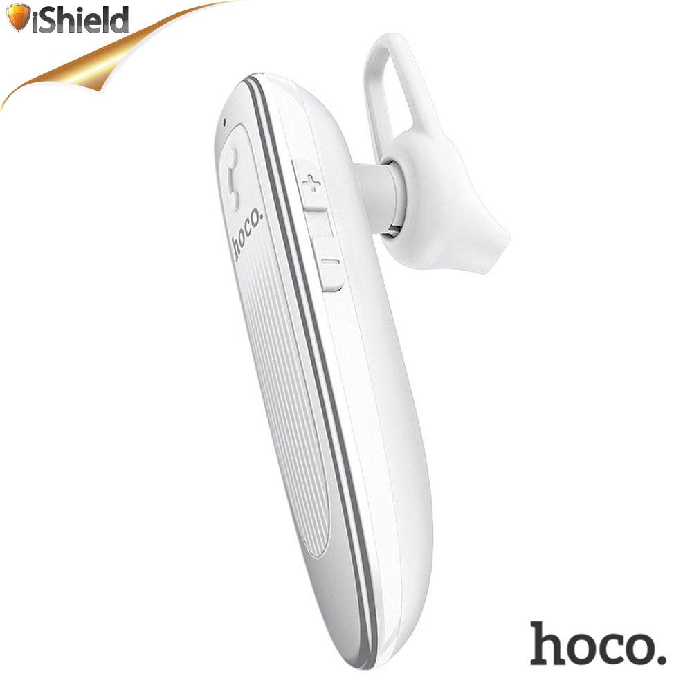 Слушалки HOCO Handsfree, Bluetooth 5.0, Business E60, SinglePoint, Бял - eMAG.bg
