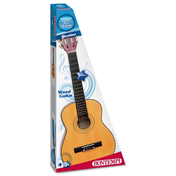 Chitara din lemn Bontempi, 75 cm - eMAG.ro
