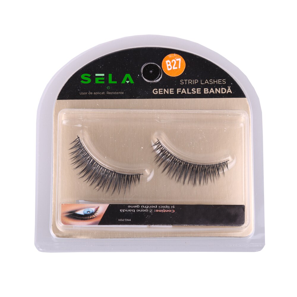 Ser Gene False Banda Sela B27 si lipici pentru gene - eMAG.ro