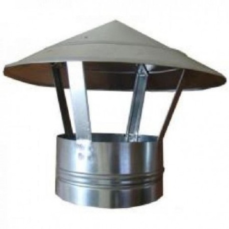 Palarie din inox pentru cos de fum D100 mm - eMAG.ro