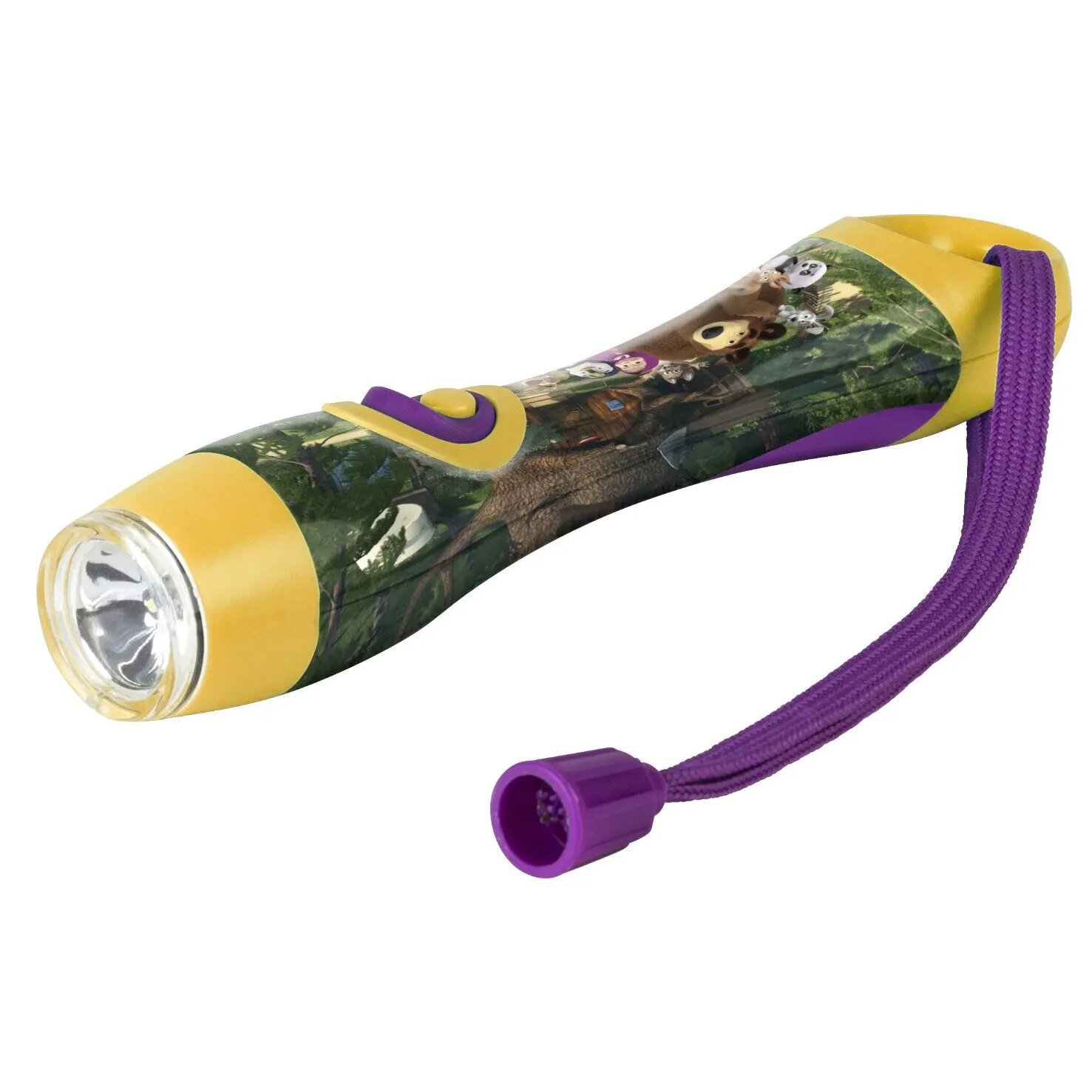 Lanterna LED pentru cap, copii, Masha and The Bear, Energizer, 14 ...