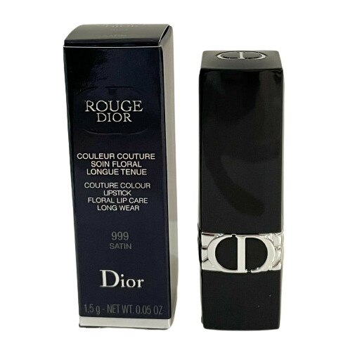 Ruj de buze, Dior, 999 Satin, Mini 1,5 g - eMAG.ro