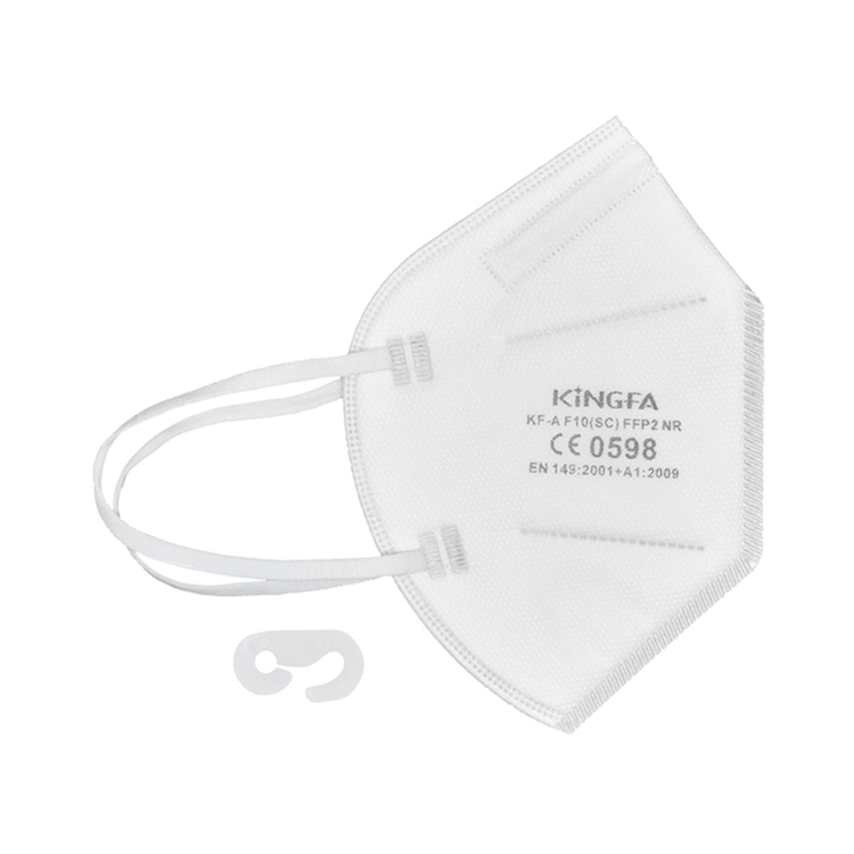 Комплект предпазни маски KINGFA, FFP2, 5 слоя, 3D форма, 10 бр - eMAG.bg