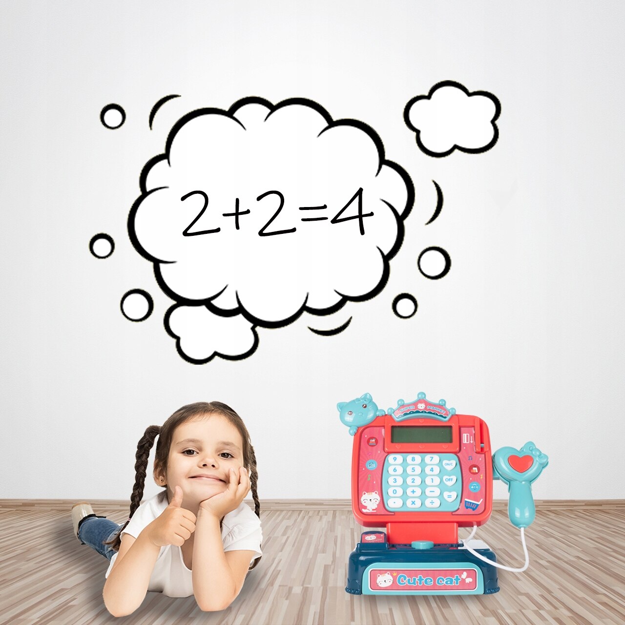 Комплект отметки и аксесоари, с LCD екран, 21 части, със звуци, включва ...